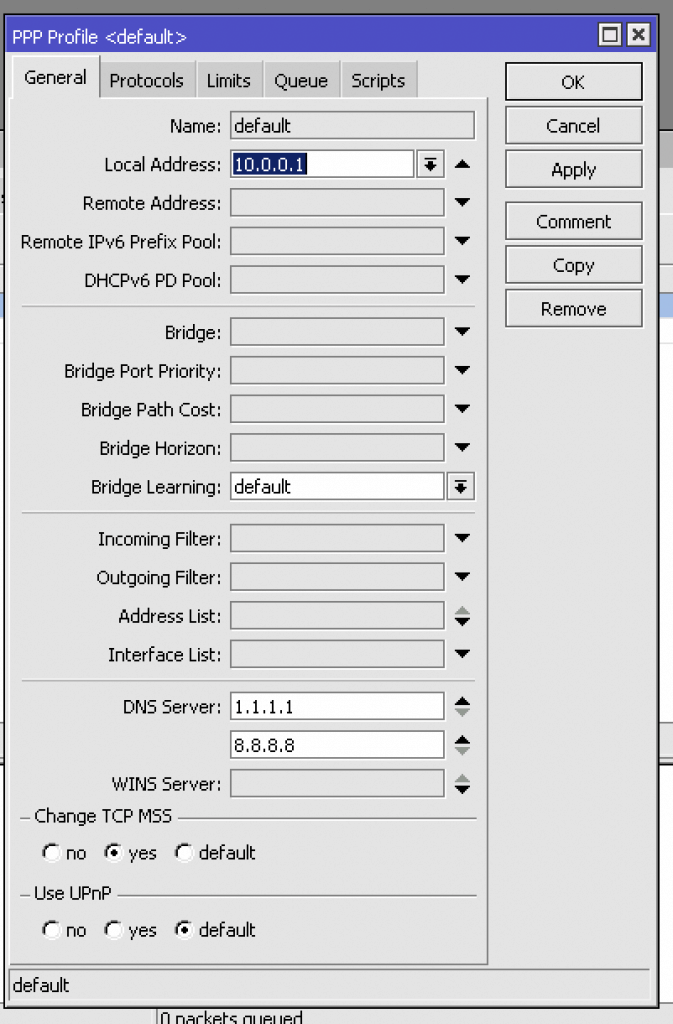 How to configure Mikrotik IPv6