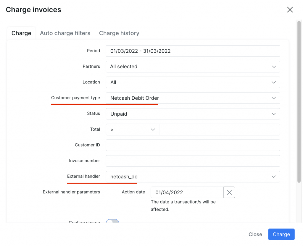 Recurring billing engine that automates who you bill, when, and how