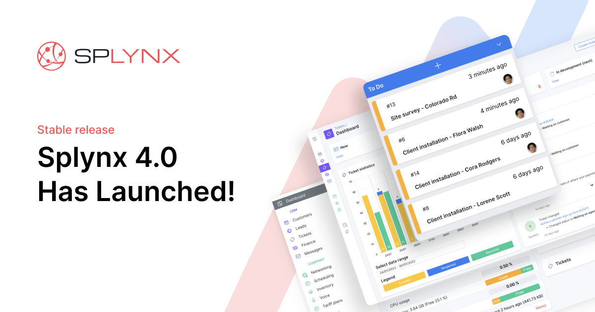 Splynx 4.0 has launched!