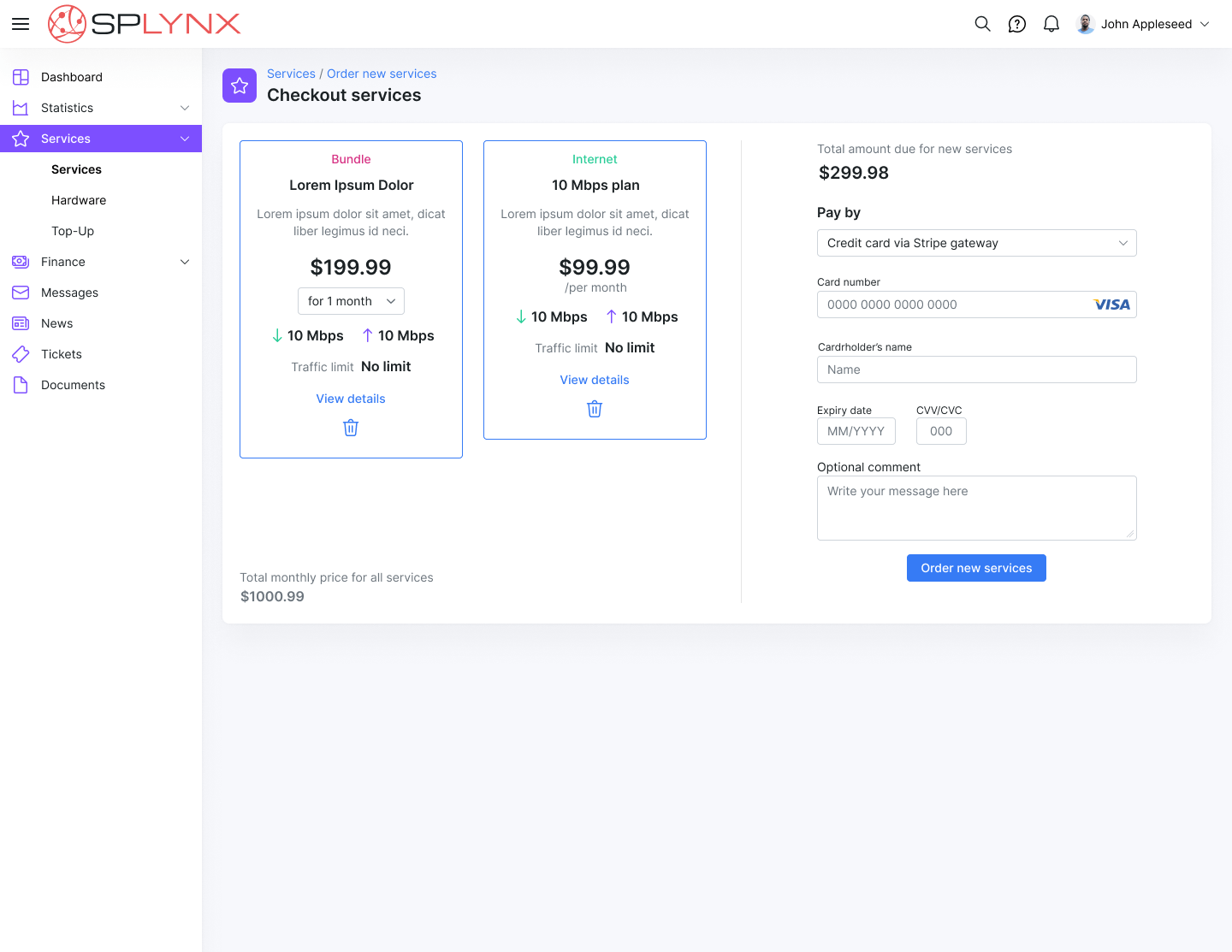 Splynx Development Diary