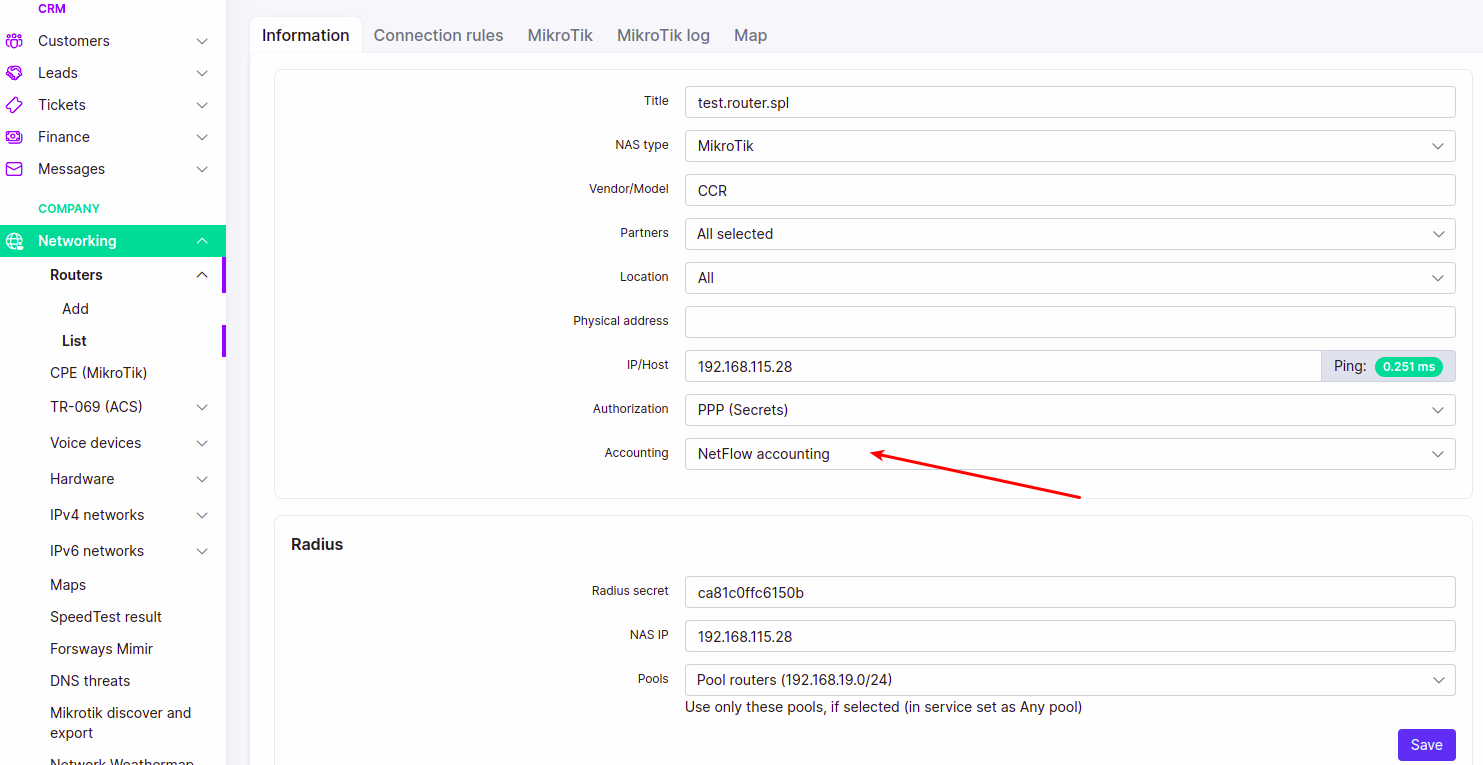 How to configure NetFlow accounting in Splynx | Splynx | ISP Billing ...