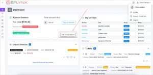 Splynx Customer Portal Overview