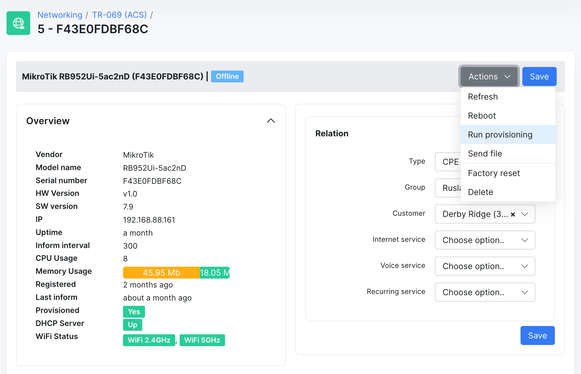 Configuration | Splynx | ISP Billing and Network Management System