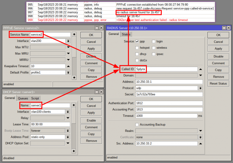 Radius Server Related Issues Troubleshooting Network 7763