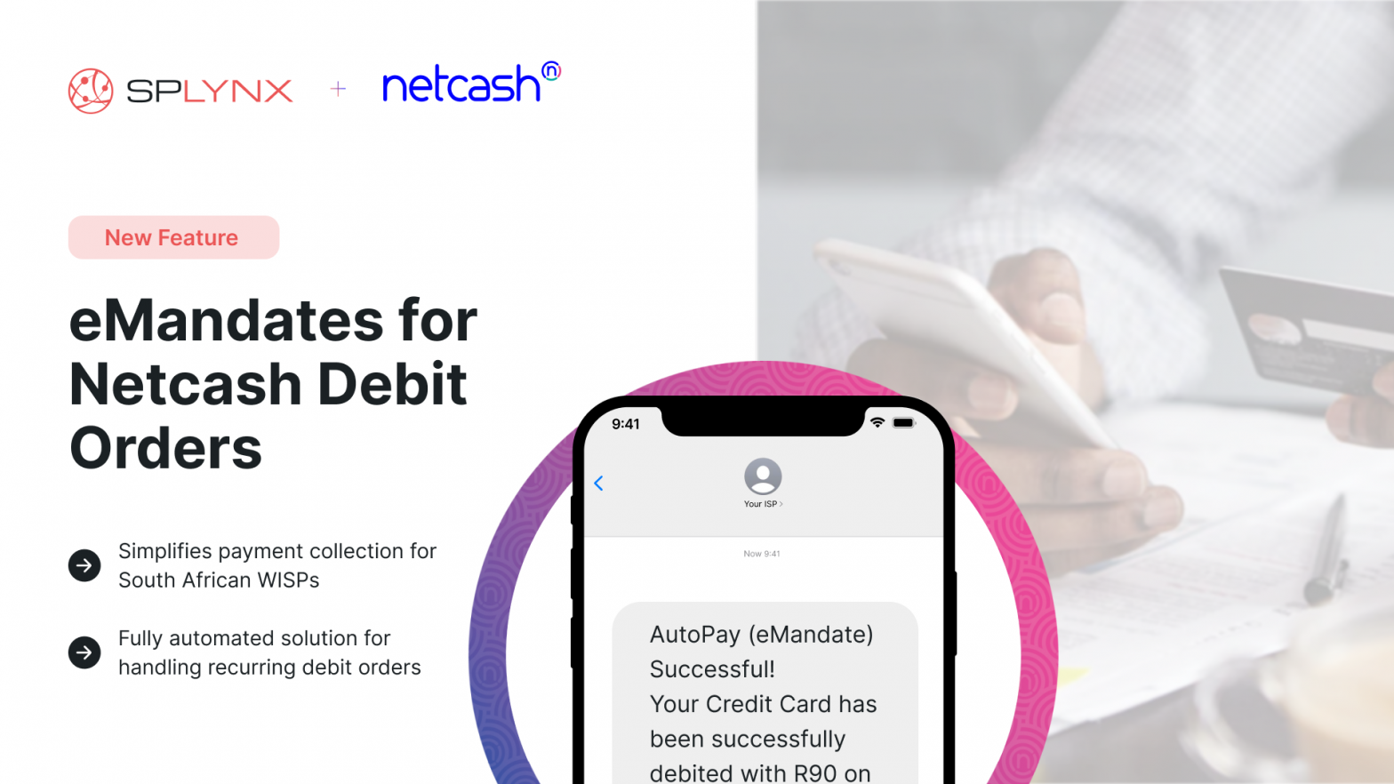 Splynx Integration with Netcash: Introducing the eMandate Feature