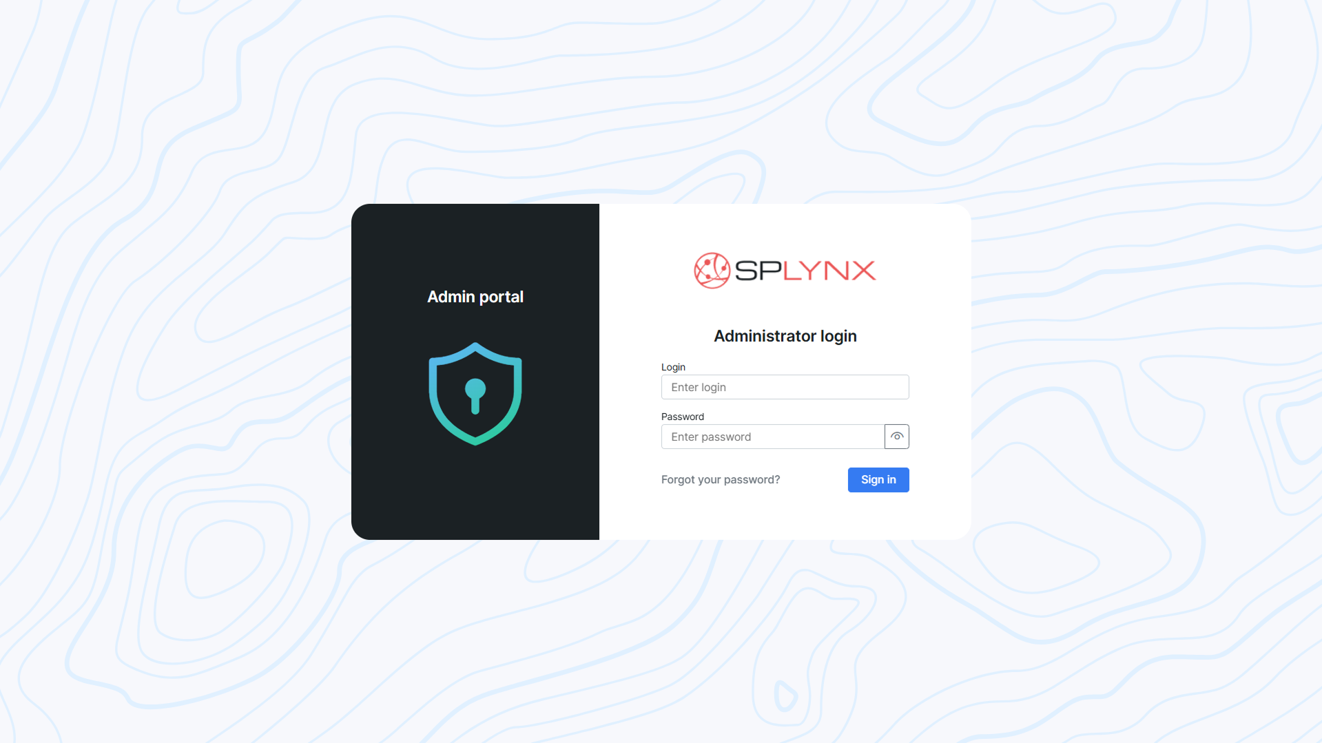 A new modern look for Admin and Customer Portal